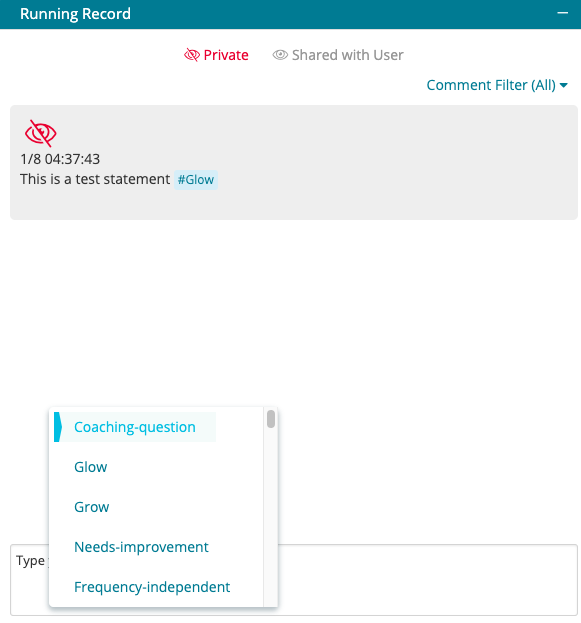 How to use Comment Tags when leaving Feedback on an In-Person ...