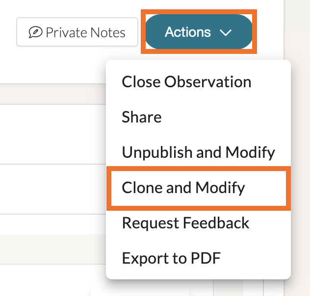 How to duplicate an Observation or Self Assessment and assign it to ...