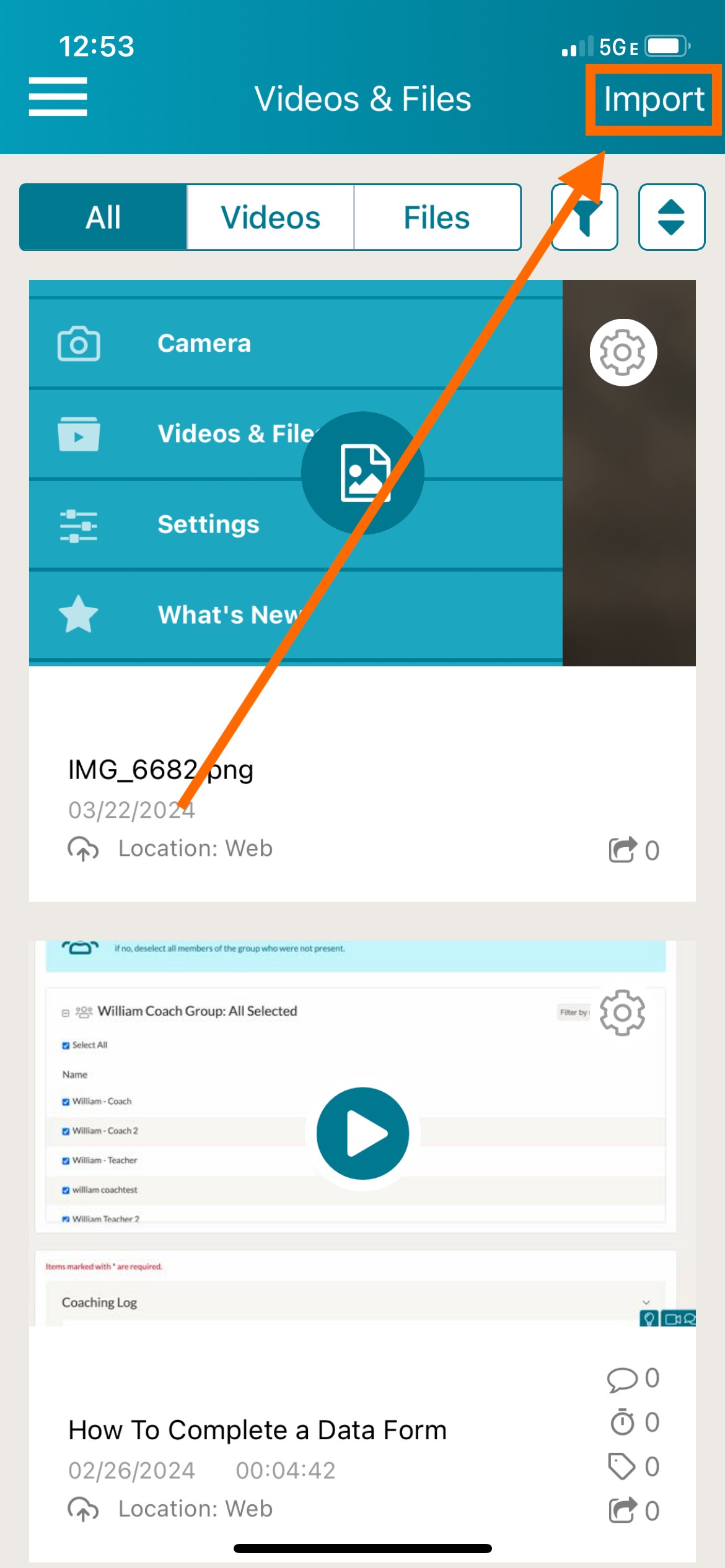 How to upload your video from your mobile device if you didn’t record ...
