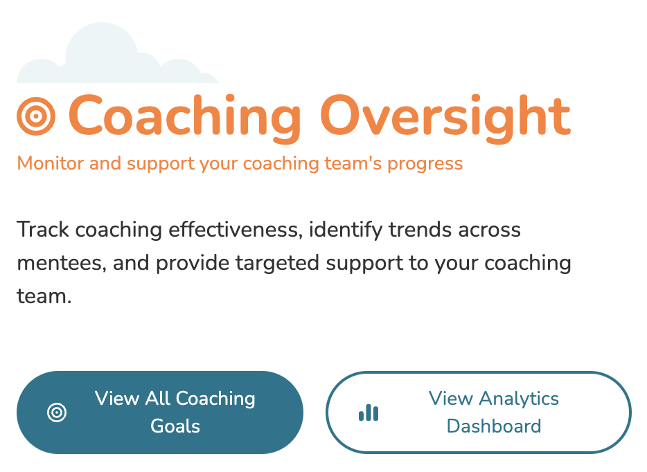 Managing Coaching with Goals (Admin) – TORSH Talent