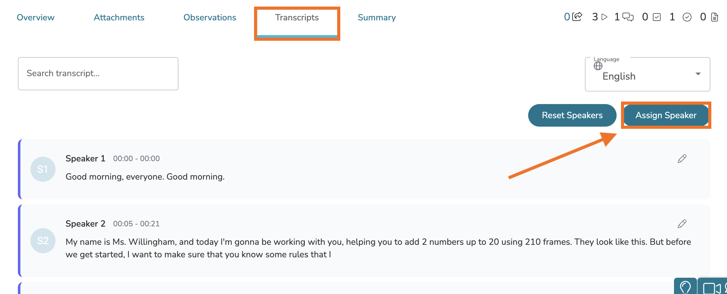 How to generate an AI Transcript for your videos in TORSH Talent ...