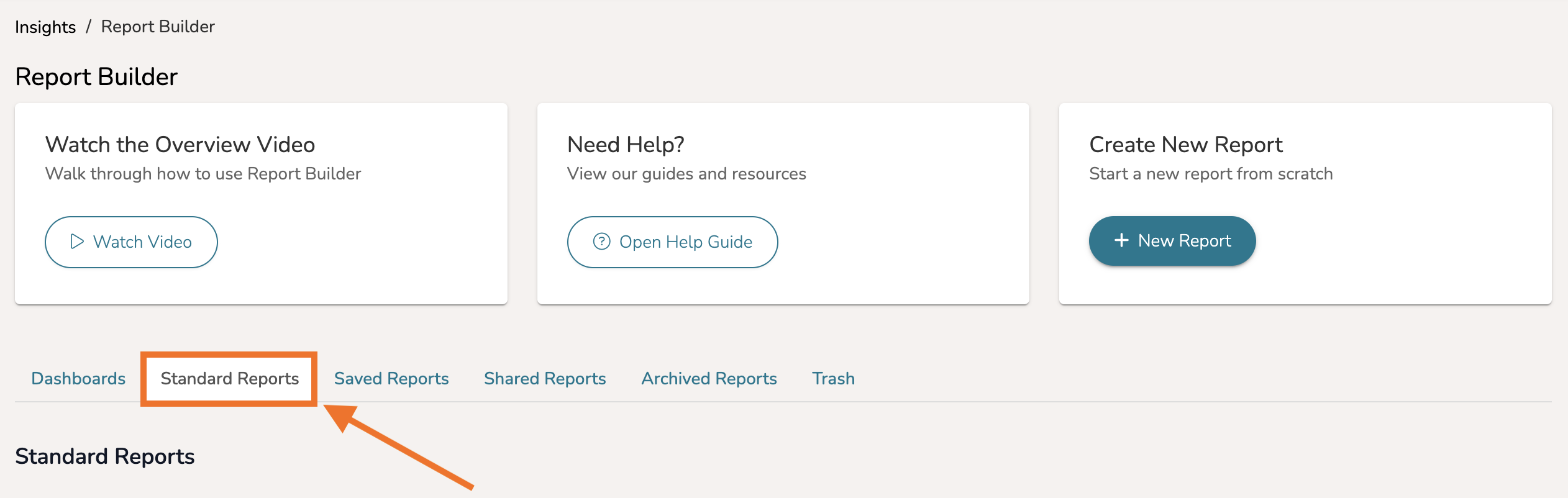 How to run reports of exemplars viewed or watched in Report Builder ...